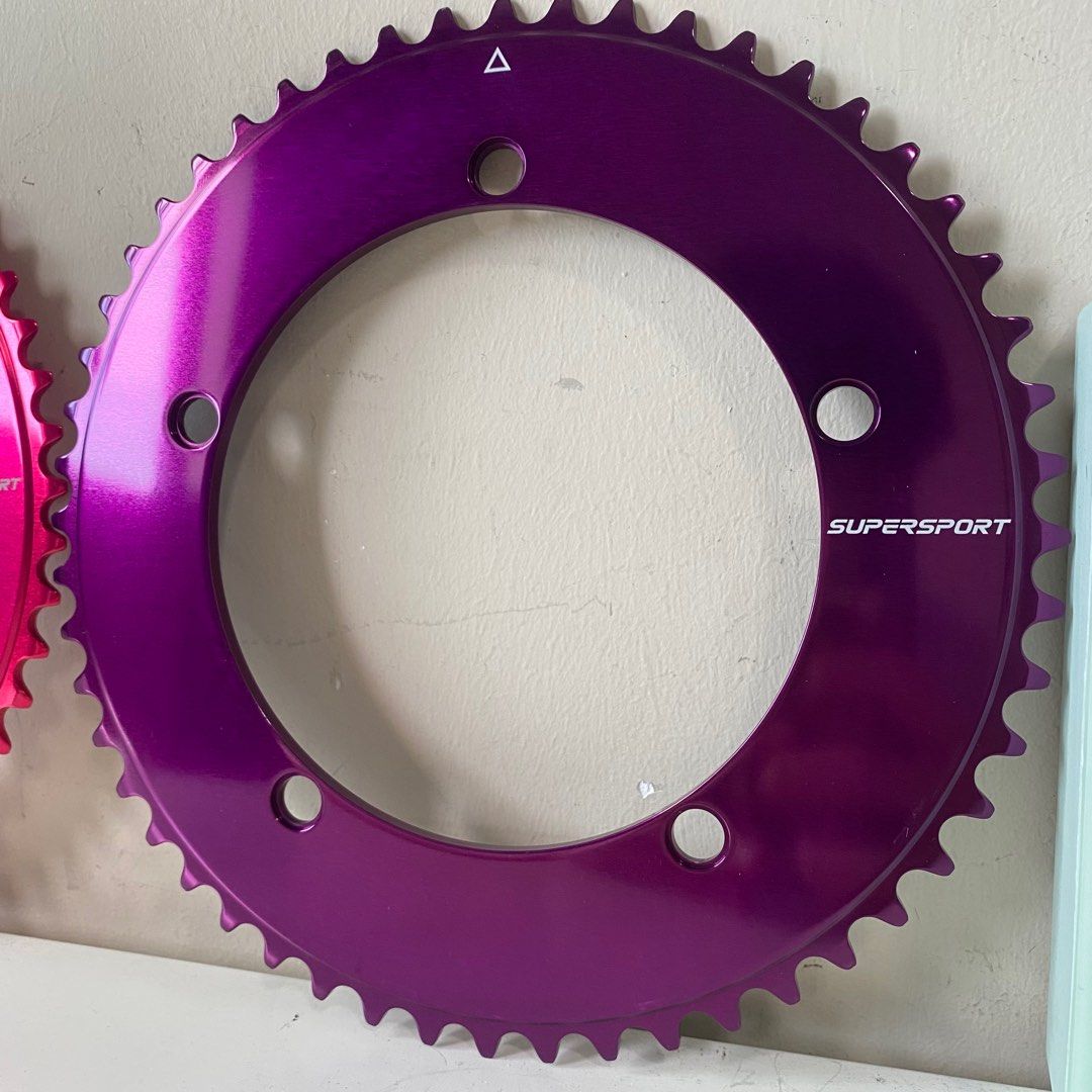 Raketa Track Chainring Custom Colour Pink Purple Red, Sports Equipment ...