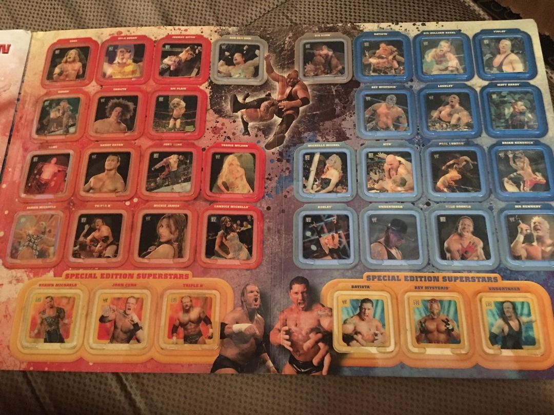 RARE 2006 WWE SLAM CARDS 7/11 COMPLETE, Hobbies & Toys, Memorabilia ...