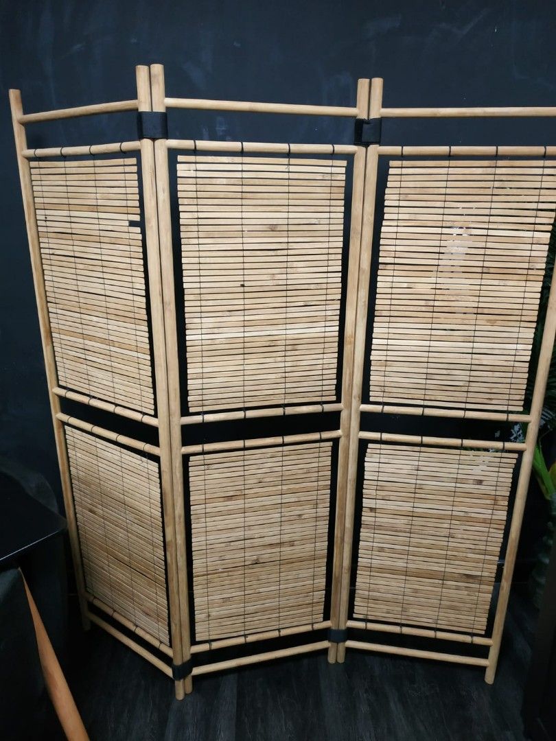 Rattan Partition/Divider, Furniture & Home Living, Home Decor, Other ...