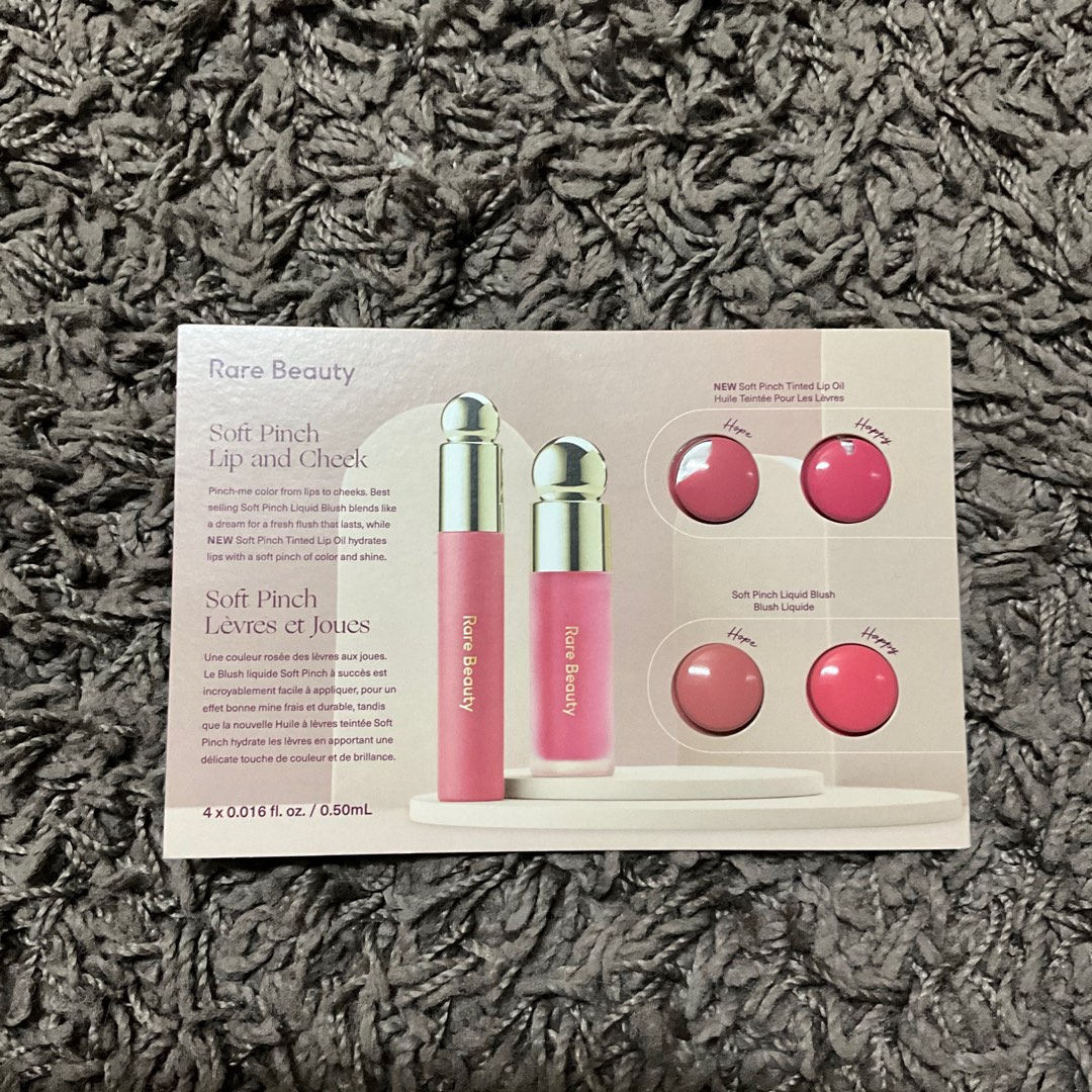 READY STOCK RARE BEAUTY By Selena Gomez Soft Pinch Lip and Cheek Sample ...