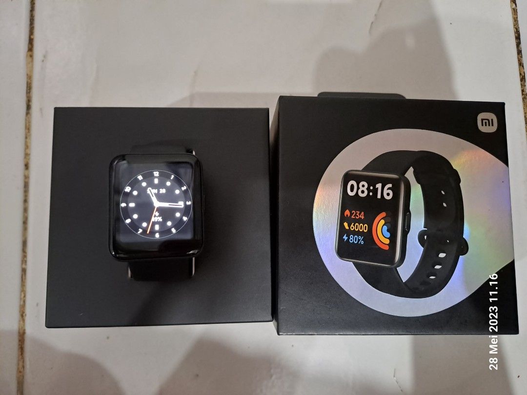 Redmi watch 2 lite, Fesyen Pria, Jam Tangan di Carousell