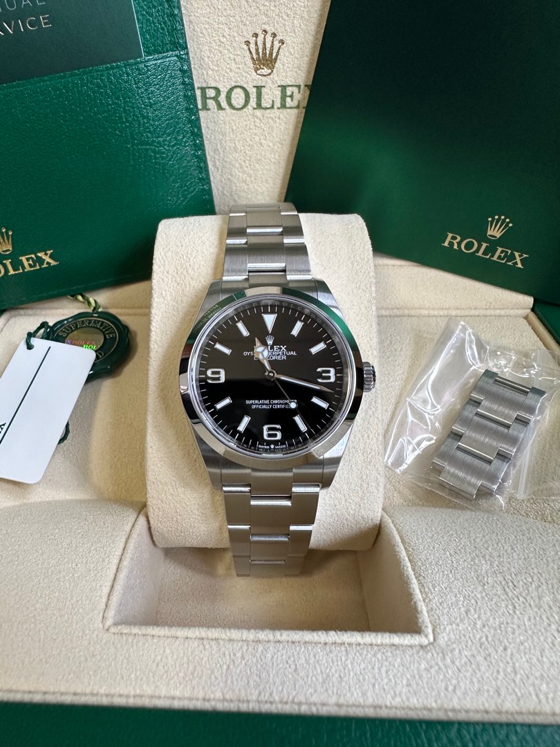 Rolex Explorer 36 124270, Luxury, Watches on Carousell