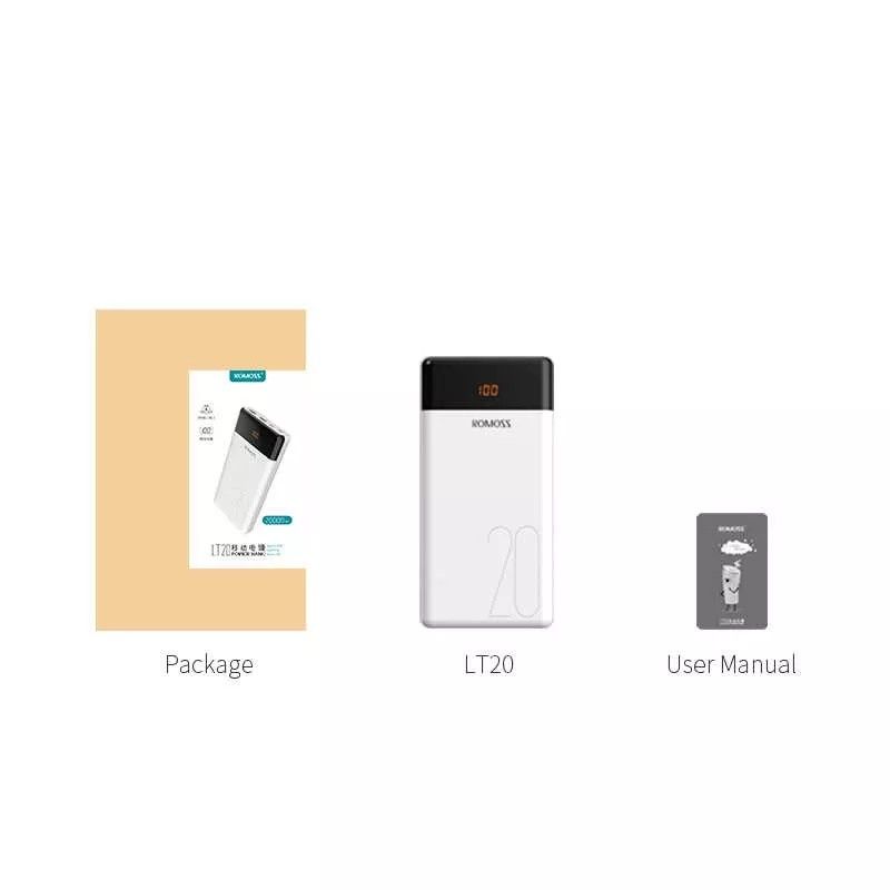 ROMOSS LT20 20000mAh Powerbank, Mobile Phones & Gadgets, Mobile ...