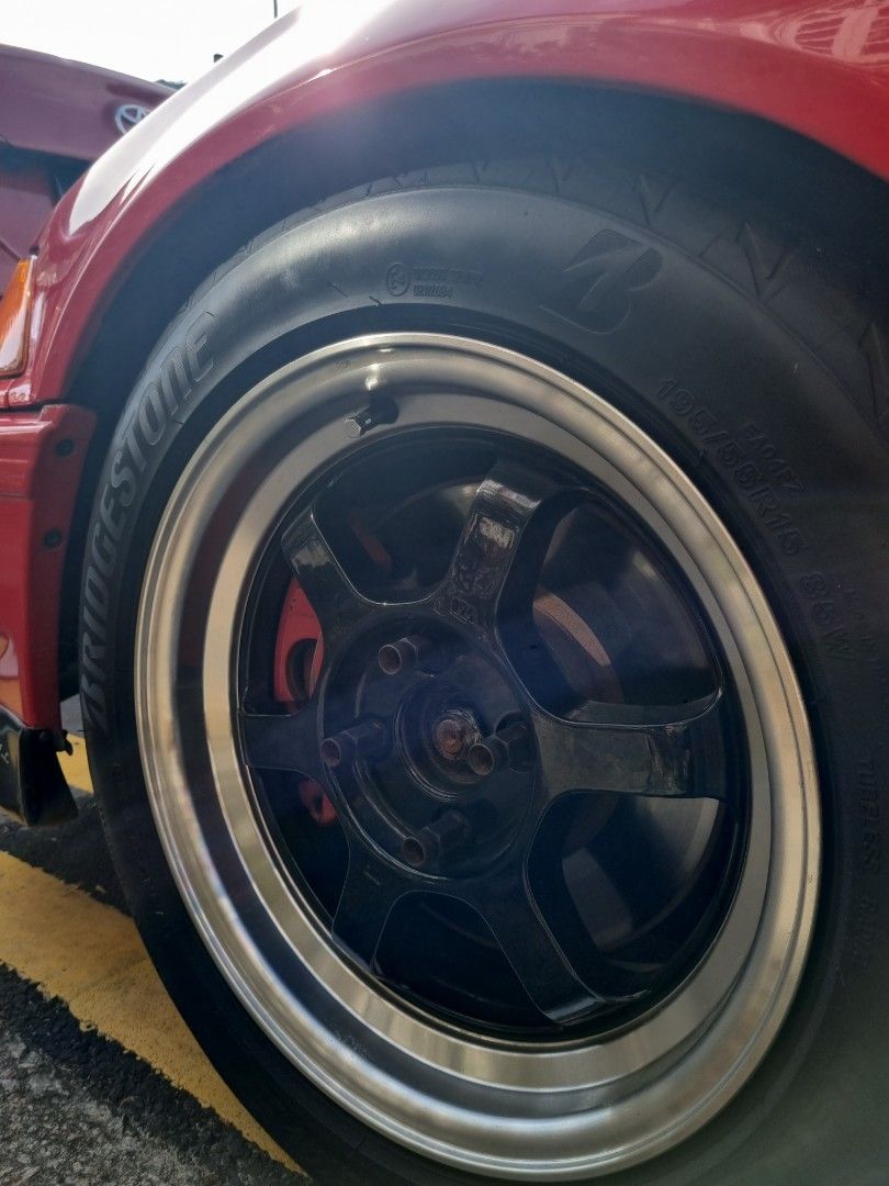 Rota Rims 4x100 15 inch, Car Accessories, Tyres & Rims on Carousell