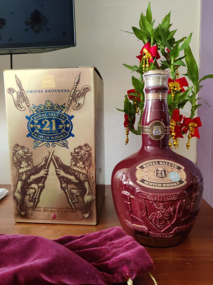 Royal Salute 21 years 1 LITER, Food & Drinks, Alcoholic Beverages on ...
