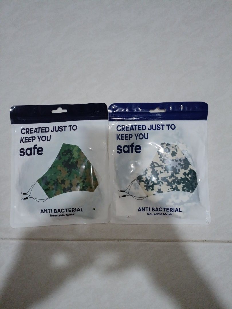 SAF and RSN mask, Health & Nutrition, Face Masks & Face Shields on ...