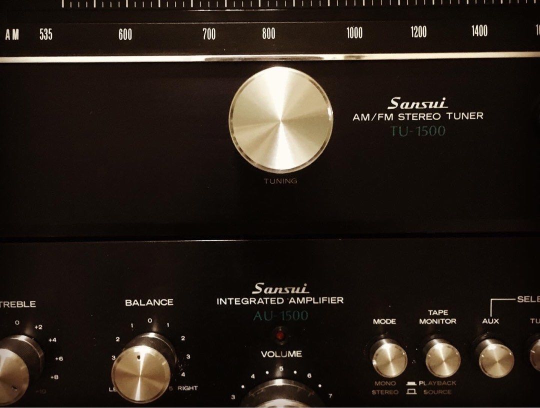 Sansui AU-1500 Integrated Amplifier/TU-1500 Tuner, Audio, Soundbars, Speakers & Amplifiers on ...