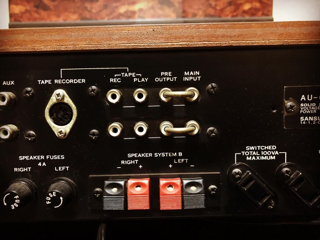 Sansui AU-666 Solid State Stereo Amplifier, Audio, Soundbars, Speakers ...