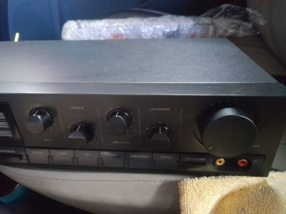 SANSUI STEREO CONTROL AMPLIFIER C-1000 AC 120/220/240 VOLTS 5P/60 HZ 10 WATSS MADE IN JAPAN ...