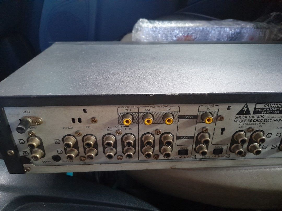 SANSUI STEREO CONTROL AMPLIFIER C-1000 AC 120/220/240 VOLTS 5P/60 HZ 10 WATSS MADE IN JAPAN ...