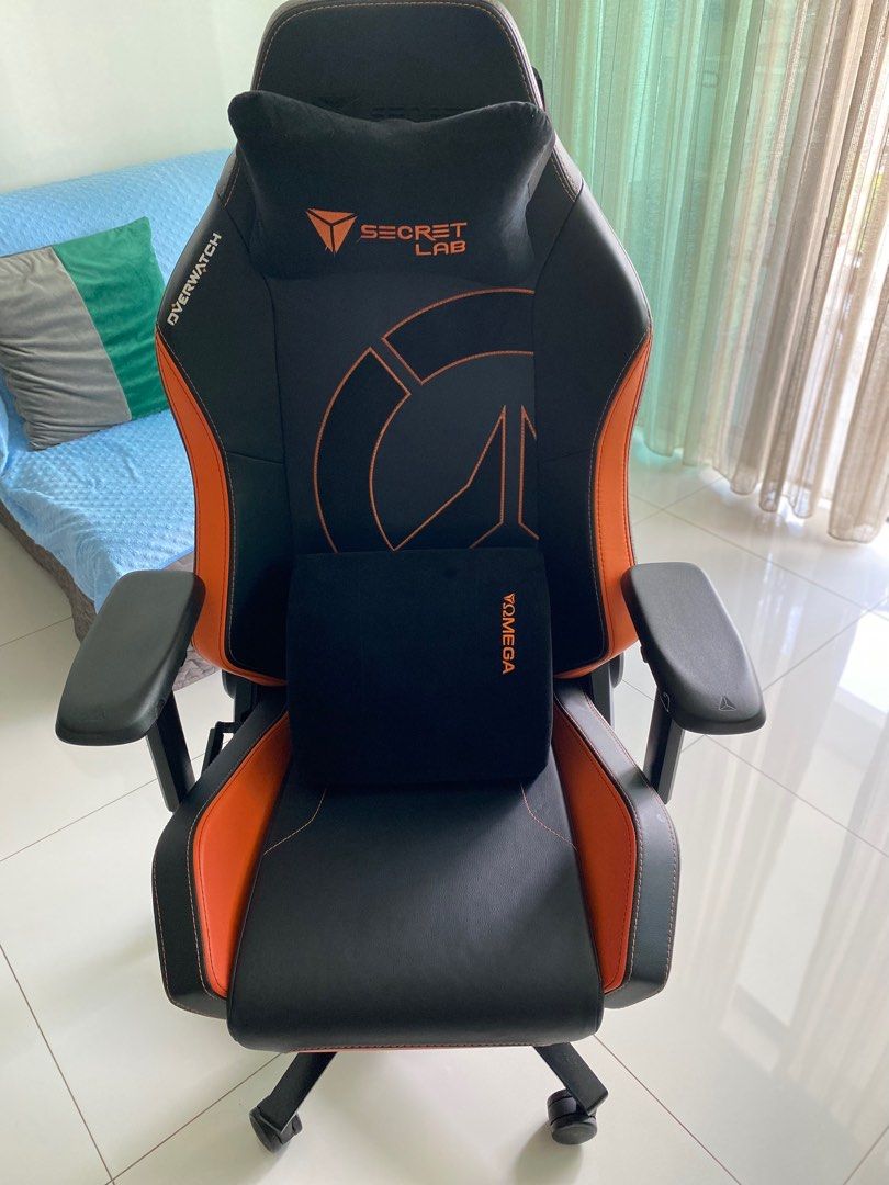 Secret Lab Omega Overwatch, Furniture & Home Living, Furniture, Chairs ...