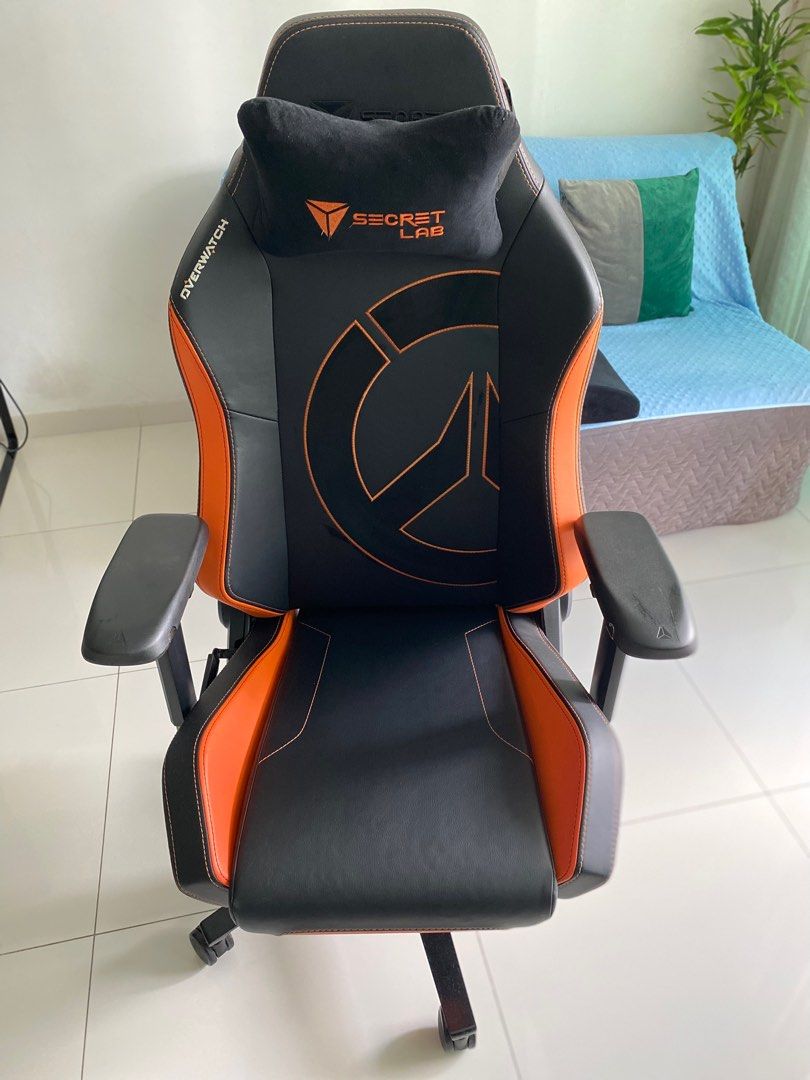 Secret Lab Omega Overwatch, Furniture & Home Living, Furniture, Chairs ...