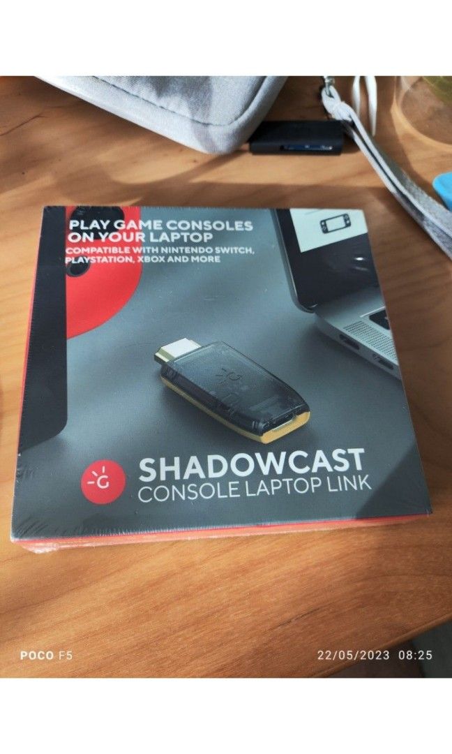 Shadowcast console laptop link - genki shadow cast HDMI output stream Nintendo switch PS4 PS4 ...