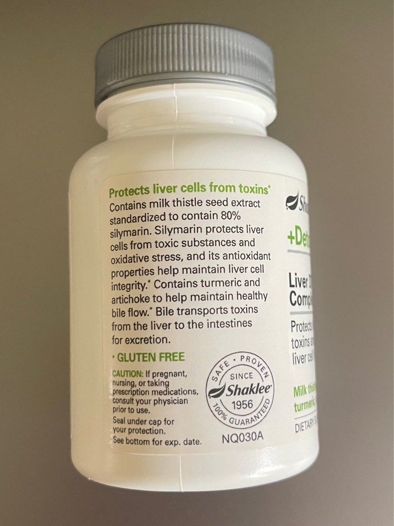 Shaklee Liver DTX Complex, Health & Nutrition, Health Supplements ...