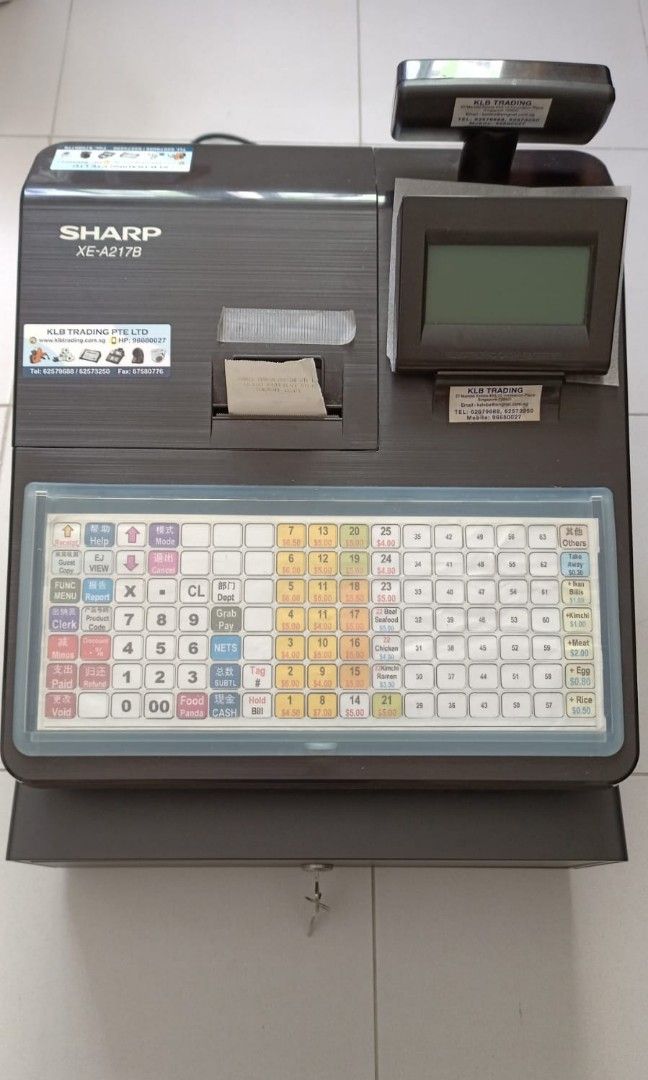 Sharp brand new cash register, Computers & Tech, Office & Business ...