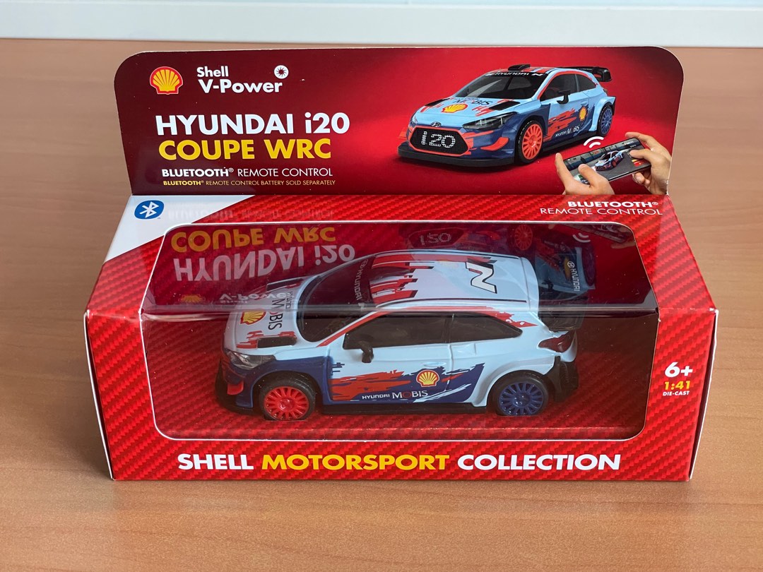 Shell Motorsport Collection Hyundai i20 Coupe WRC diecast Bluetooth ...