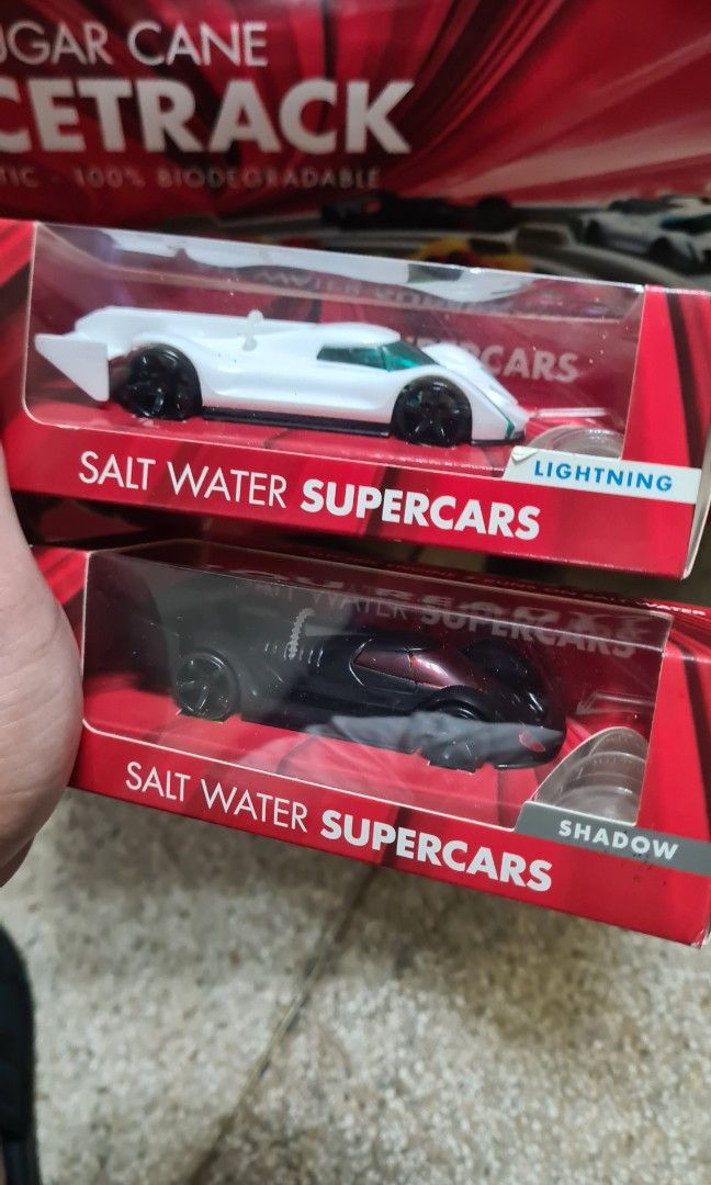 Shell Salt Water Supercars Set w/ Track, Hobbies & Toys, Toys & Games ...
