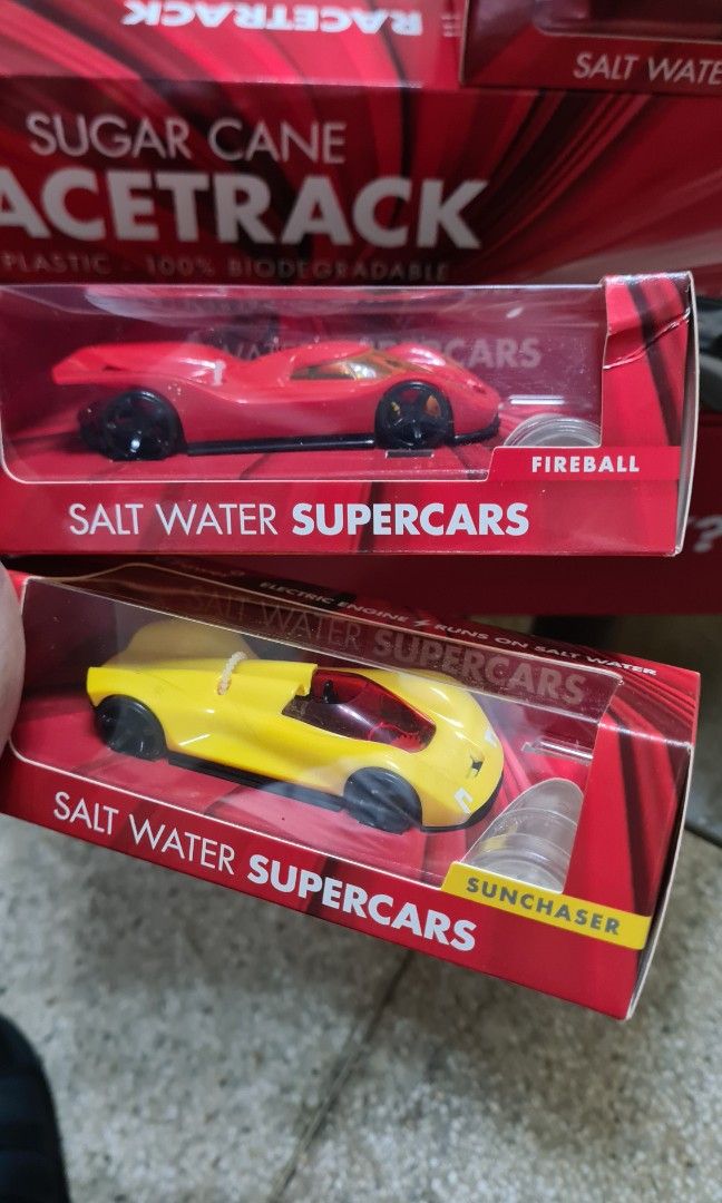 Shell Salt Water Supercars Set w/ Track, Hobbies & Toys, Toys & Games ...