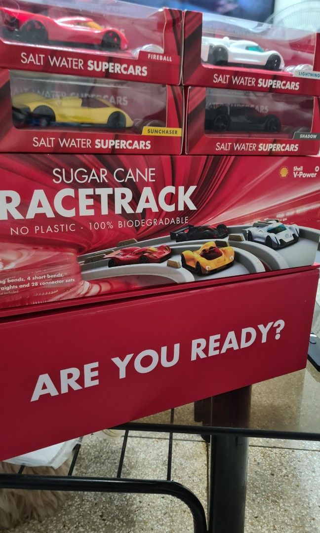 Shell Salt Water Supercars Set w/ Track, Hobbies & Toys, Toys & Games ...