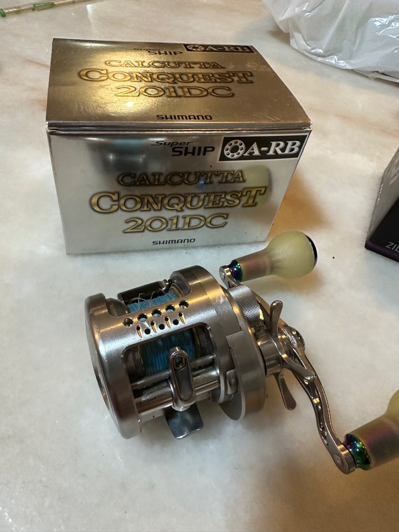 Shimano Calcutta Conquest 201DC, Sports Equipment, Fishing on Carousell