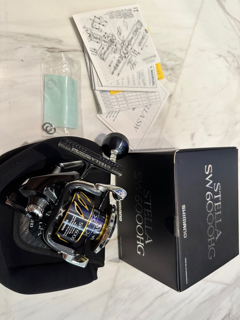 Shimano Stella SW6000HG, Sports Equipment, Fishing on Carousell