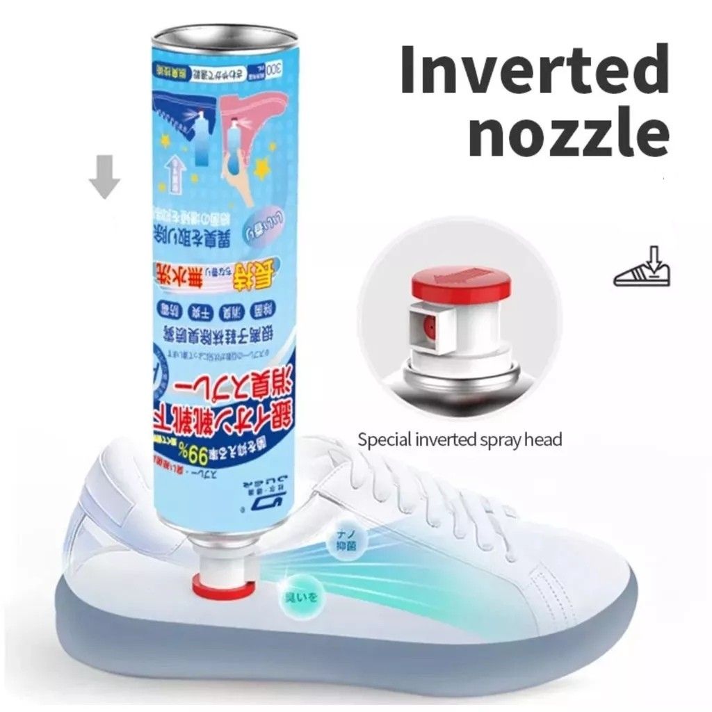 Shoes & Socks Deodorant Spray Antibacterial 260ml Single Pack ...