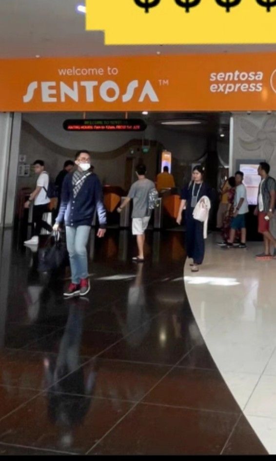 Singapore Sentosa express sentosa entrance ticket, Tickets & Vouchers ...