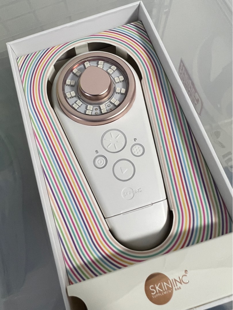 SKININC Tri-Light +SABI Skincare device, Beauty & Personal Care, Face ...