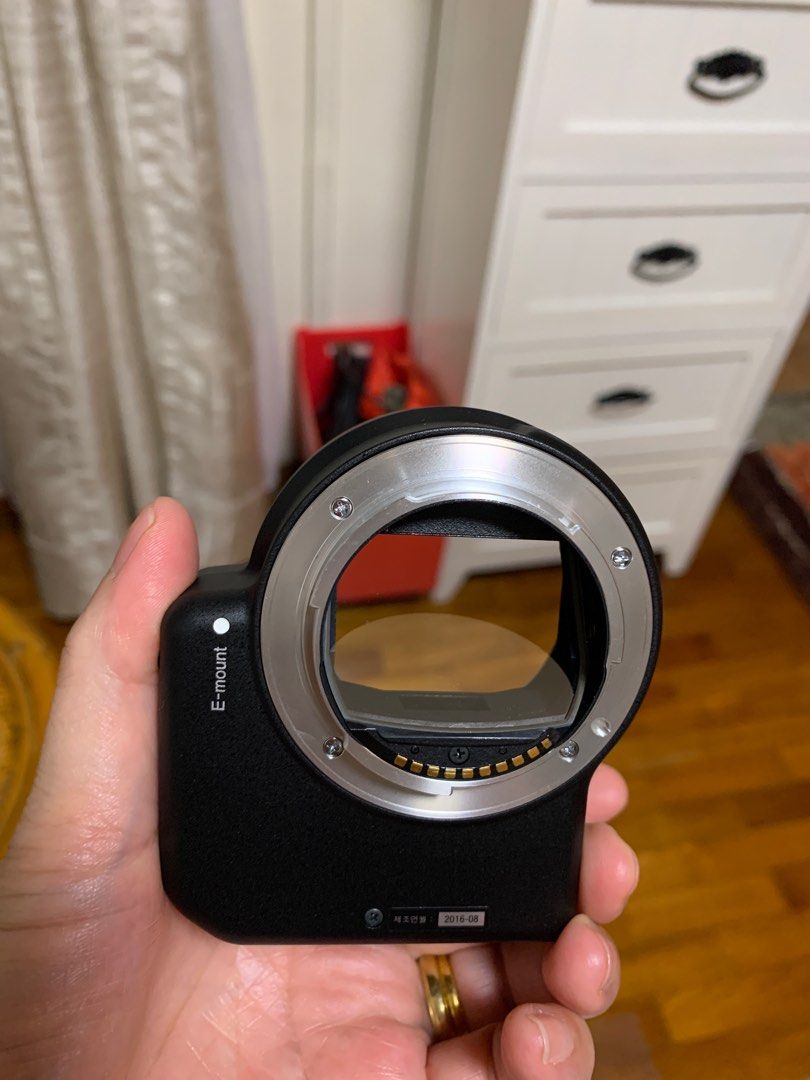 Sony LA-EA4 E-mount to A-mount adapter (free macro lens), Photography ...