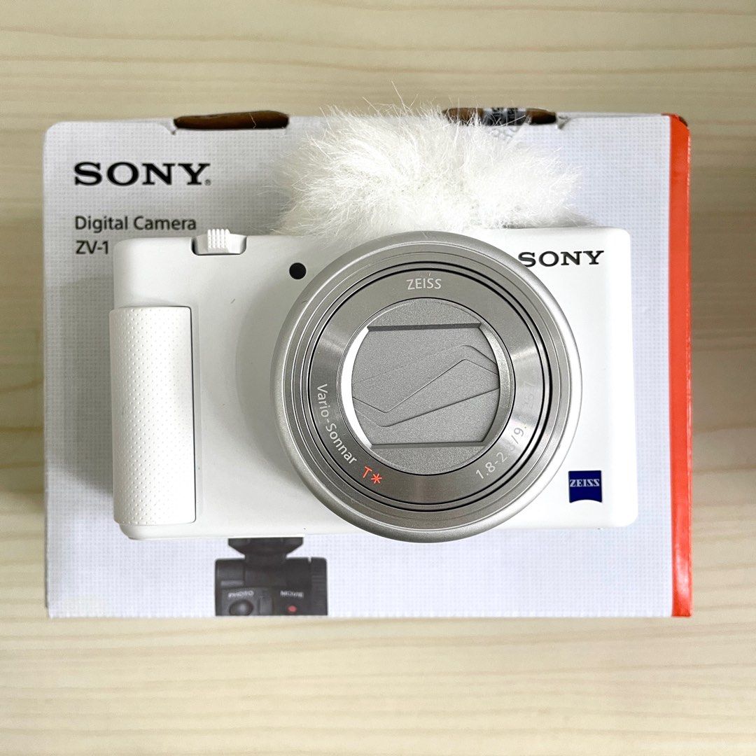 Sony Zv1/Zv-1 with accessories & warranty, Photography, Cameras on ...