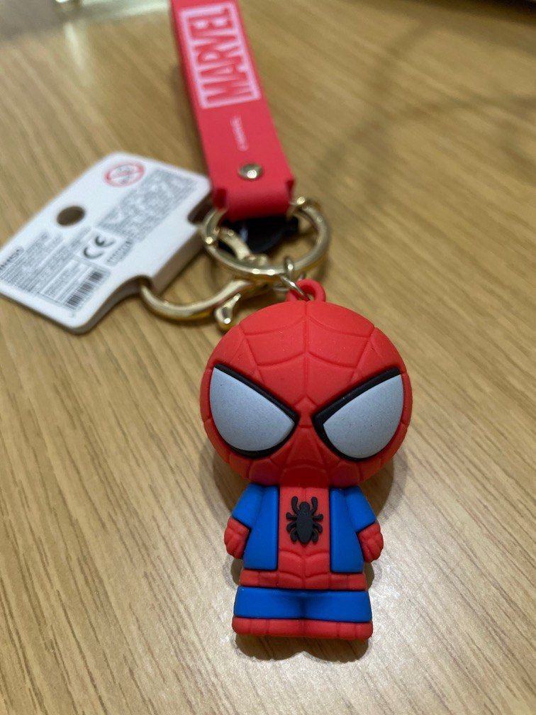 Spiderman Keychain, Hobbies & Toys, Toys & Games on Carousell