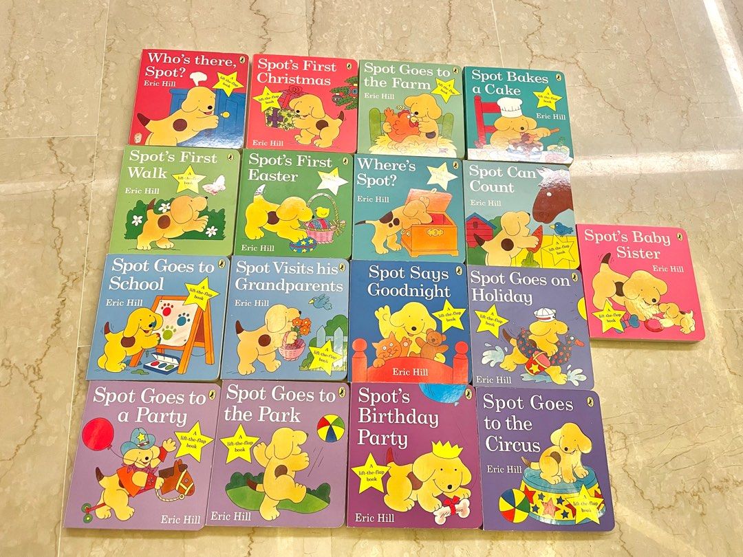 Spot Board Books Eric Hill, Hobbies & Toys, Books & Magazines, Children ...