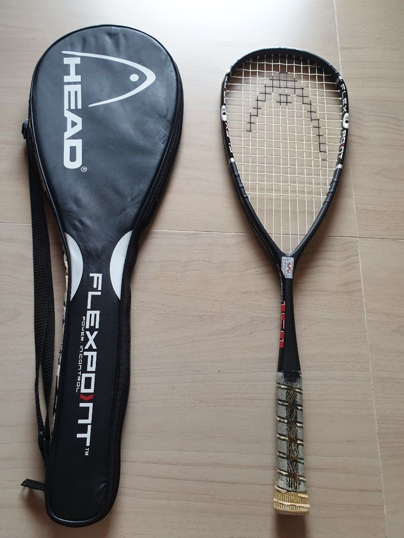 Squash Racket head flex point 150, Sports Equipment, Sports & Games ...