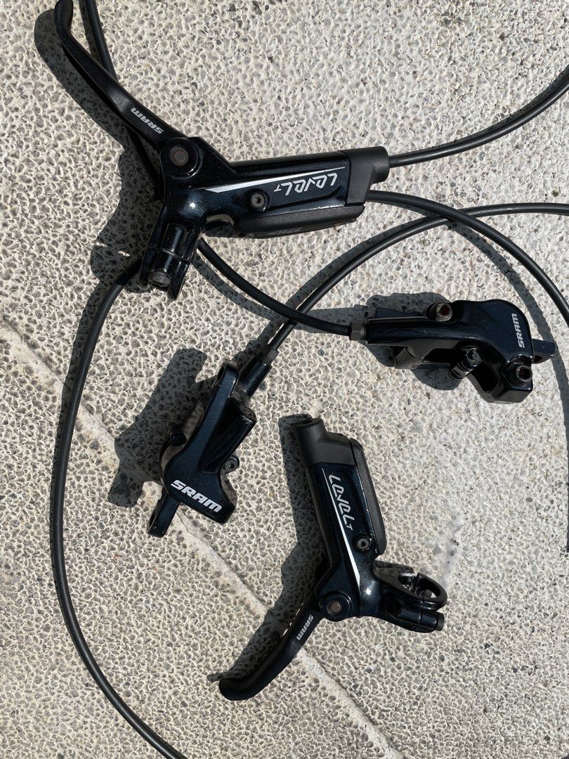 SRAM Level T Brakes set and Disc, Sports Equipment, Bicycles & Parts ...