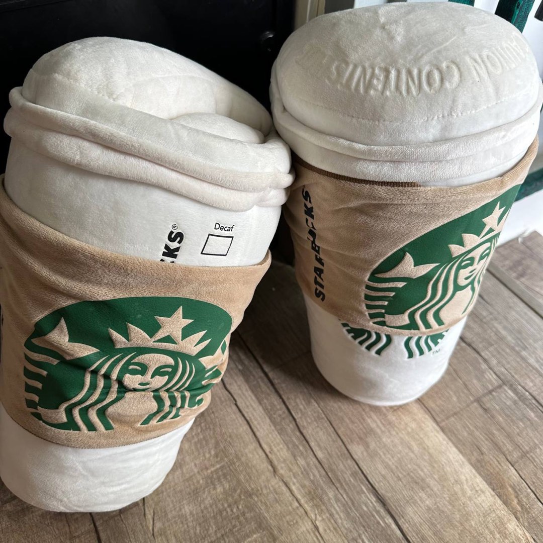 Starbucks Plush Cup, Hobbies & Toys, Memorabilia & Collectibles, Fan ...
