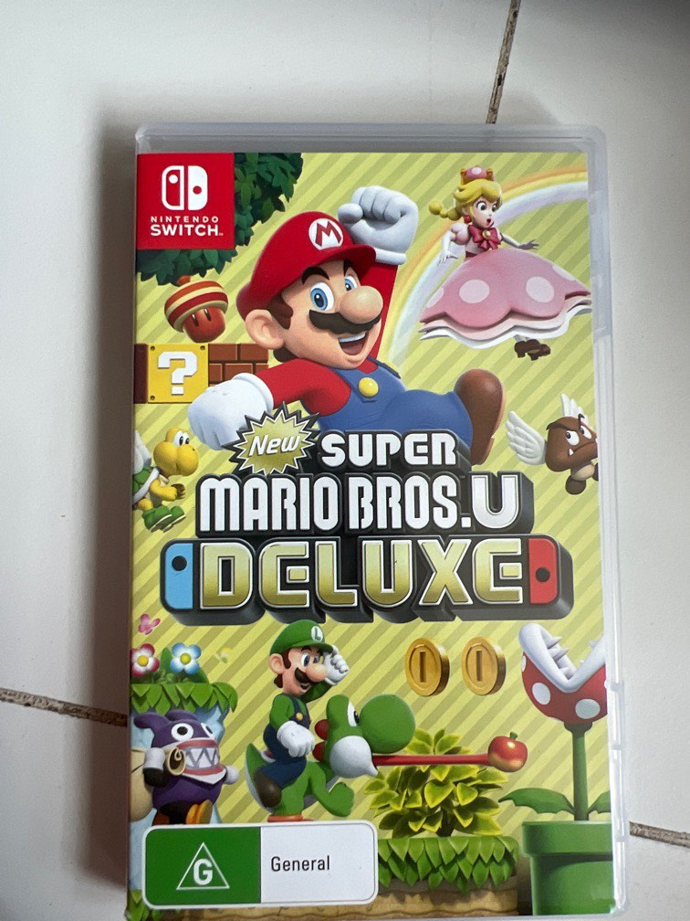 Super Mario Bros (Deluxe), Video Gaming, Video Games, Nintendo on Carousell