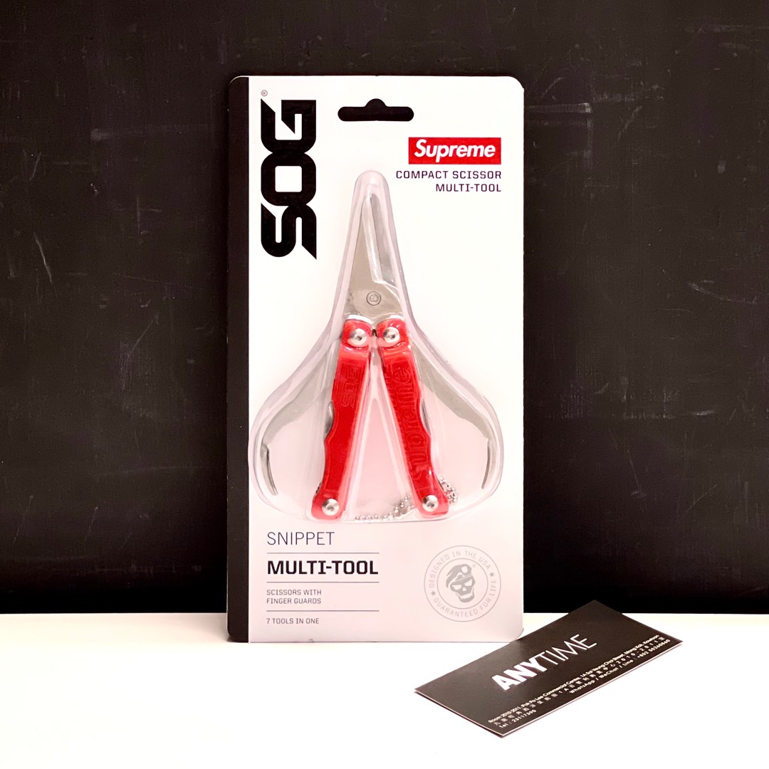 Supreme SOG Snippet Multi Tool, 興趣及遊戲, 手作＆自家設計, 工藝用品及工具 - Carousell