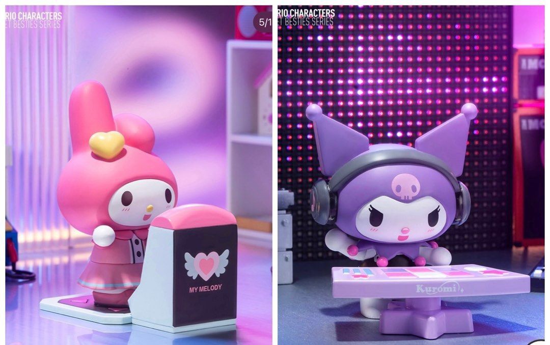 Sweet bestie dj kuromi, Hobbies & Toys, Toys & Games on Carousell