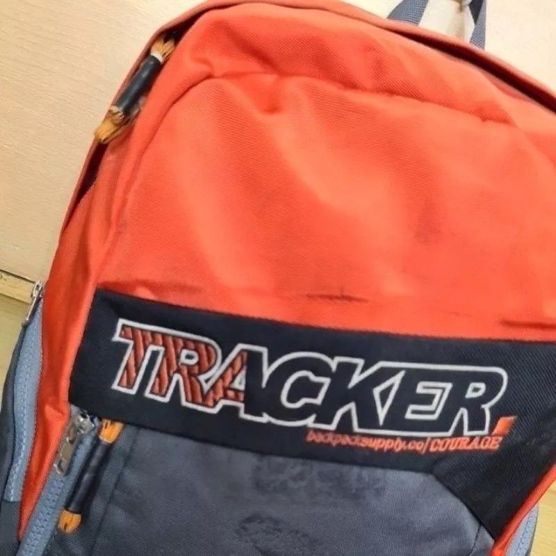 TAS TRACKER ORIGINAL, Fesyen Pria, Tas & Dompet , Ransel di Carousell