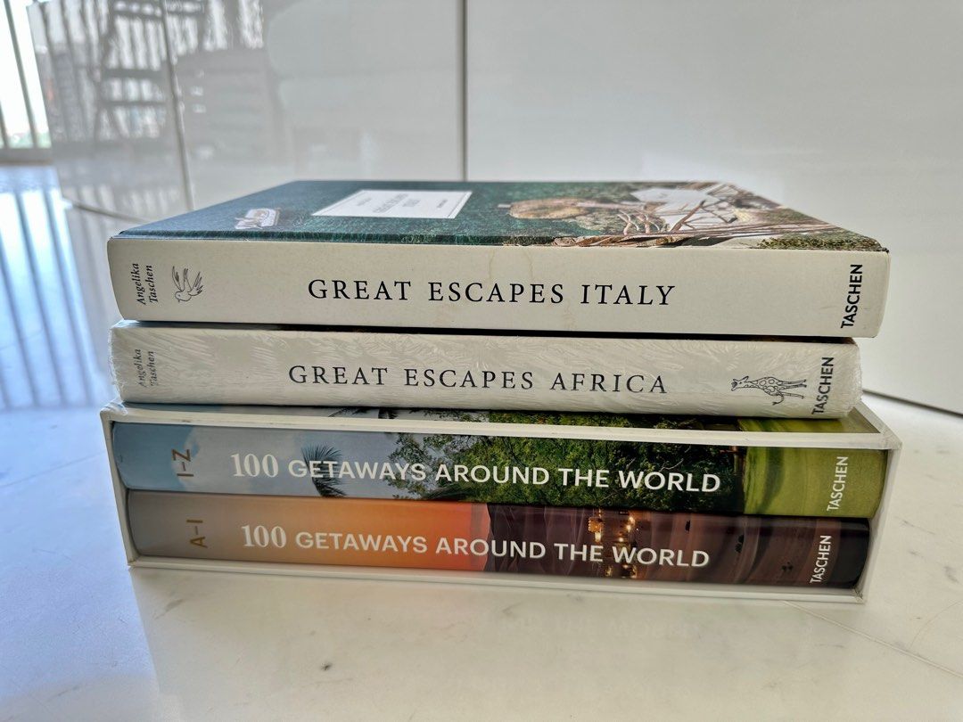Taschen Great Escapes Italy, Africa, 100 Getaways Around the World ...
