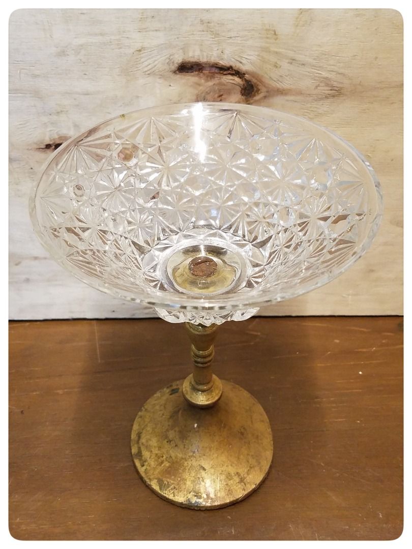 Tempat Permen Kristal Standcup Itali Tempo Doeloe, Perabotan Rumah di ...