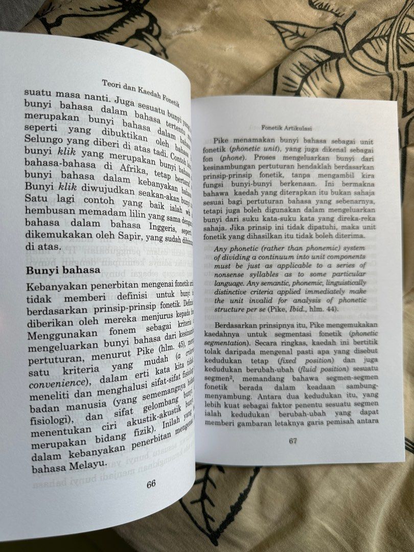 TEORI DAN KAEDAH FONETIK BY ASMAH HAJI OMAR, Hobbies & Toys, Books & Magazines, Textbooks on ...