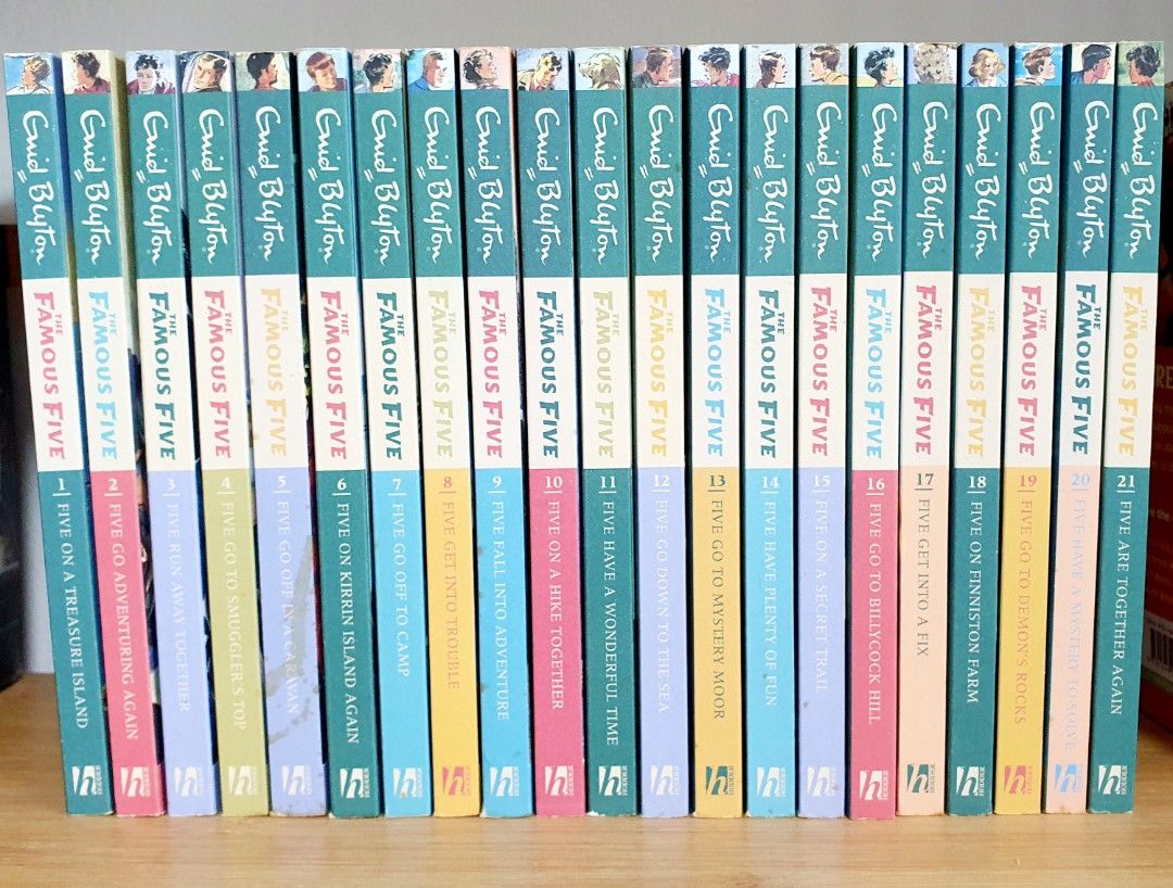 The Famous Five Book Set by Enid Blyton, Hobbies & Toys, Books ...