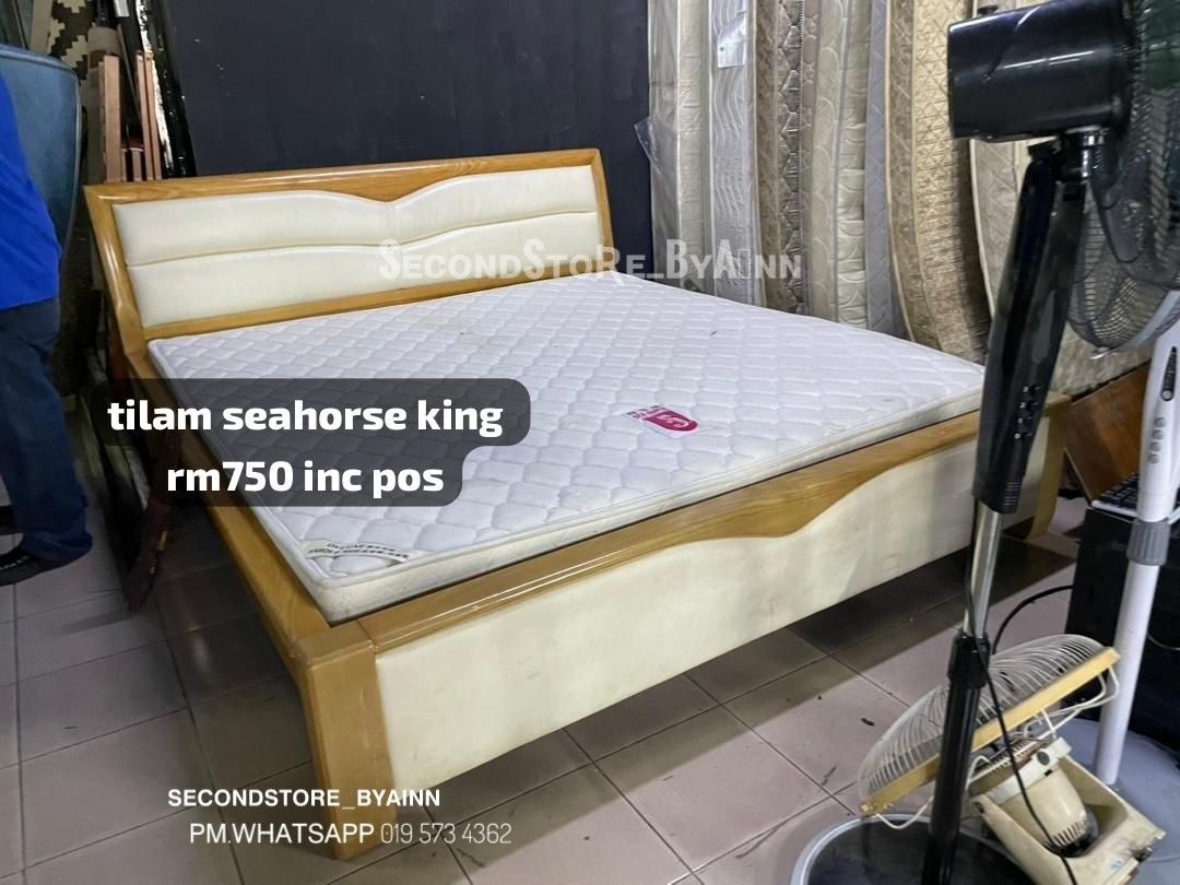 Tilam Seahorse Size King Furniture Home Living Furniture Bed Frames Mattresses on Carousell