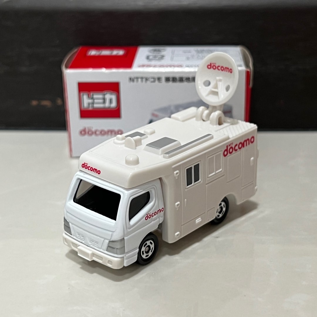 Tomica NTT Docomo Mobile Base Station Truck, Hobbies & Toys, Toys & Games on Carousell