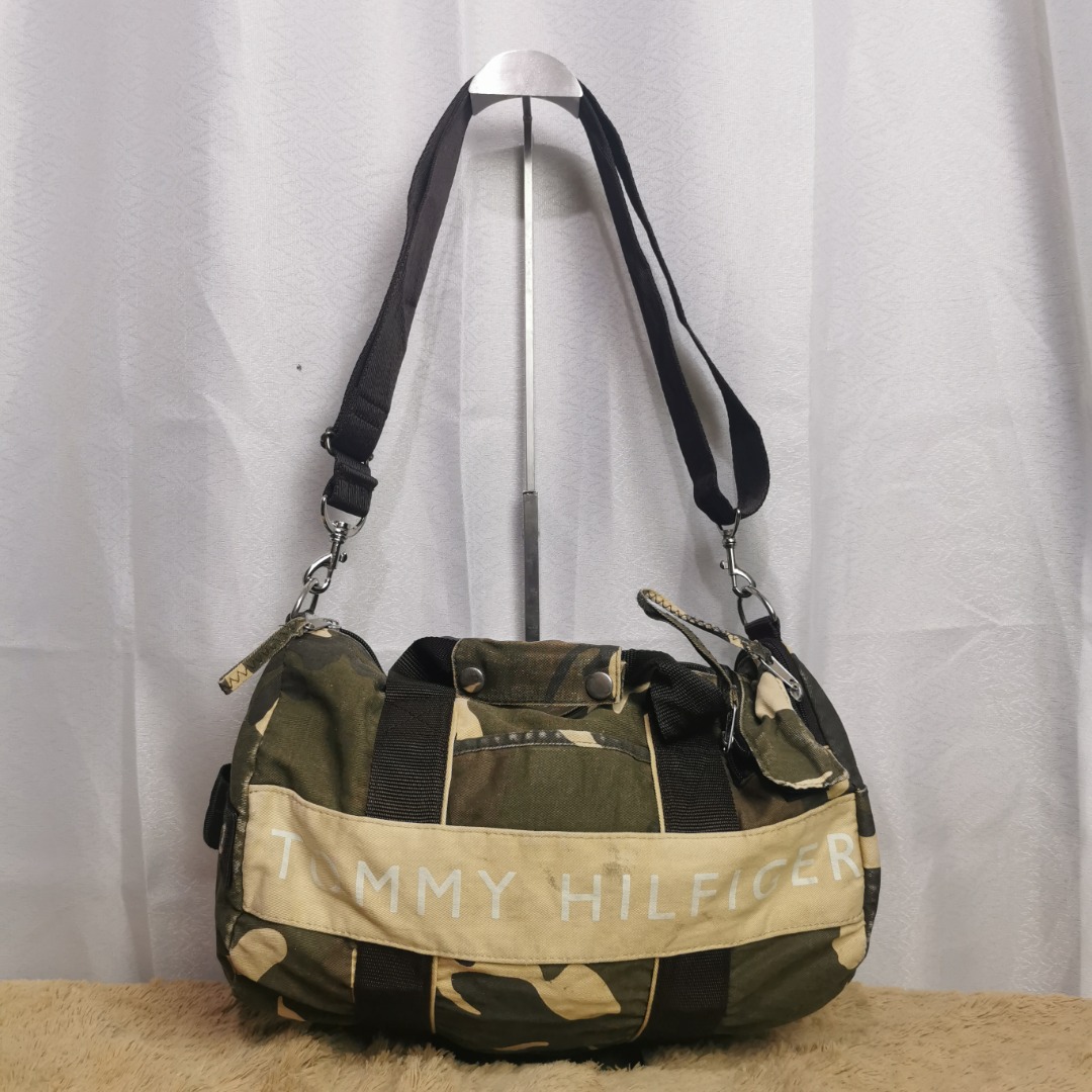 Tommy Hilfiger Duffle Sling Bag, Men's Fashion, Bags, Sling Bags on ...