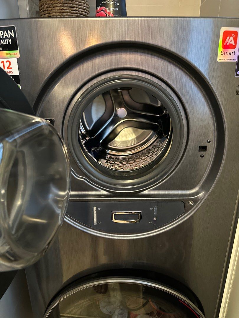 Toshiba Dual Drum washing machine, TV & Home Appliances, Washing ...