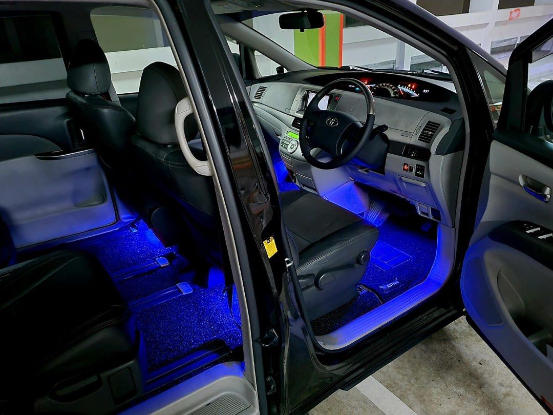 Toyota Estima Car Leg Room Light Installation, Car Accessories ...