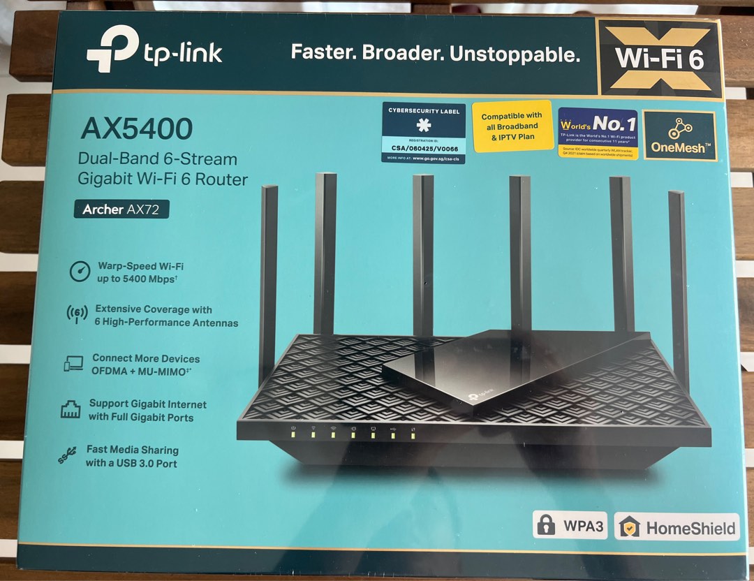TP Link AX5400, Computers & Tech, Parts & Accessories, Networking on Carousell