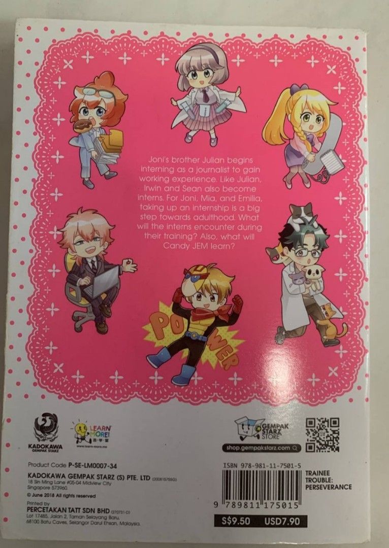 Trainee Trouble: Perseverance (Candy Factory - G34: Candy Series ...